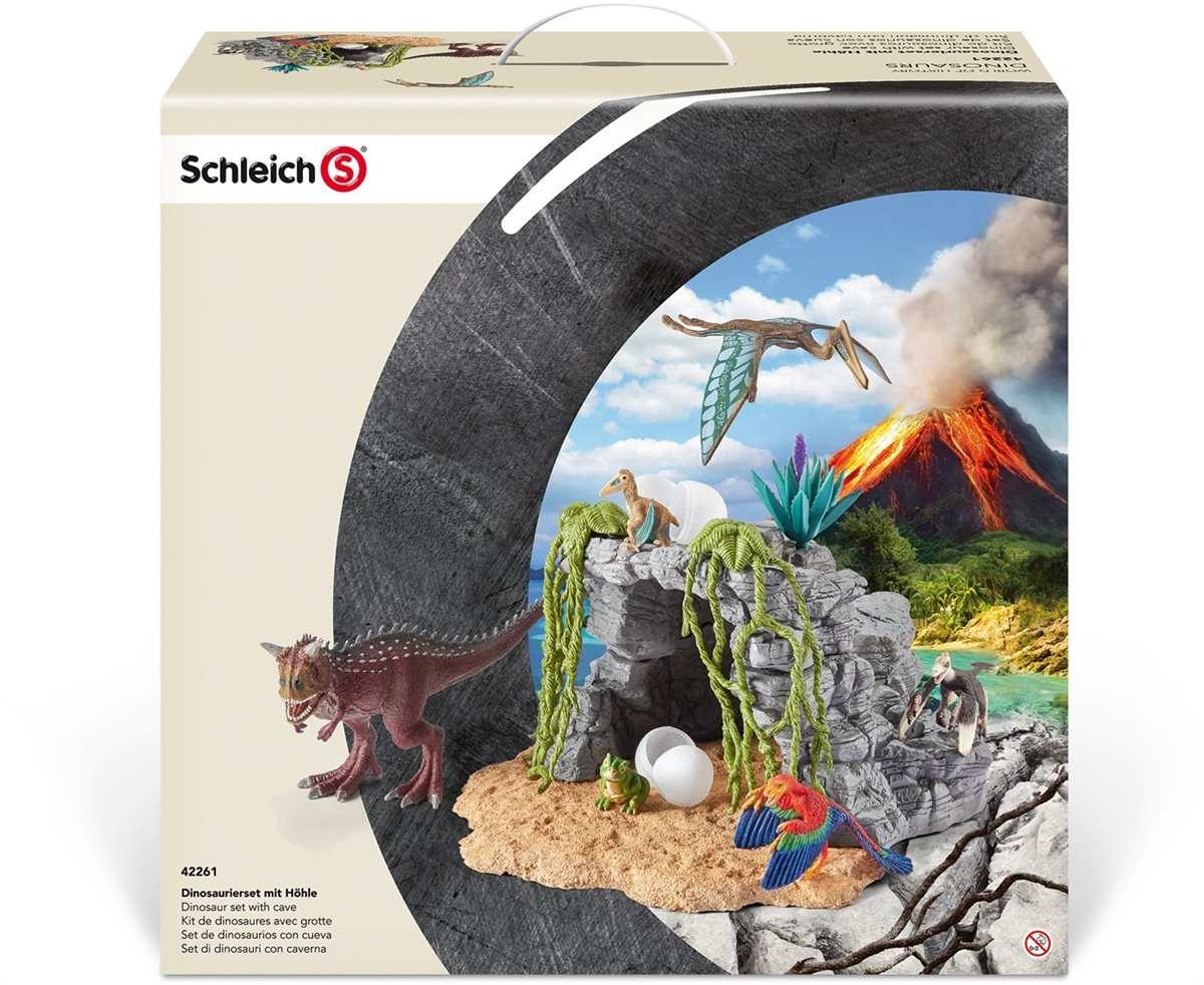 Schleich Dinosaur Cave Set – Comaco Toys