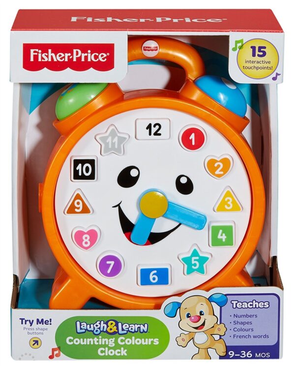 Fisher-Price Counting Colours Clock – Comaco Toys