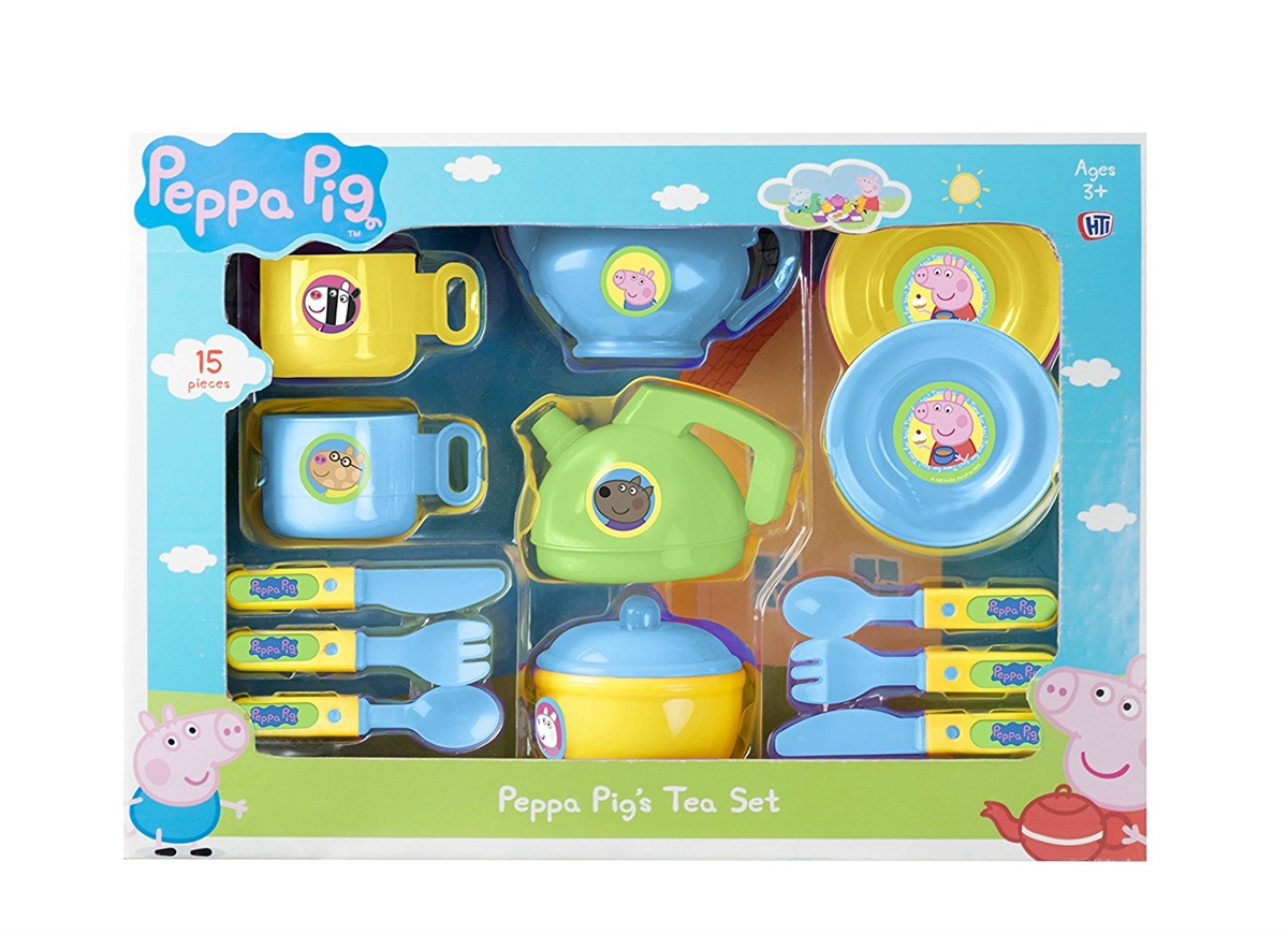 Peppa’s Tea Set 15 Pieces – Comaco Toys