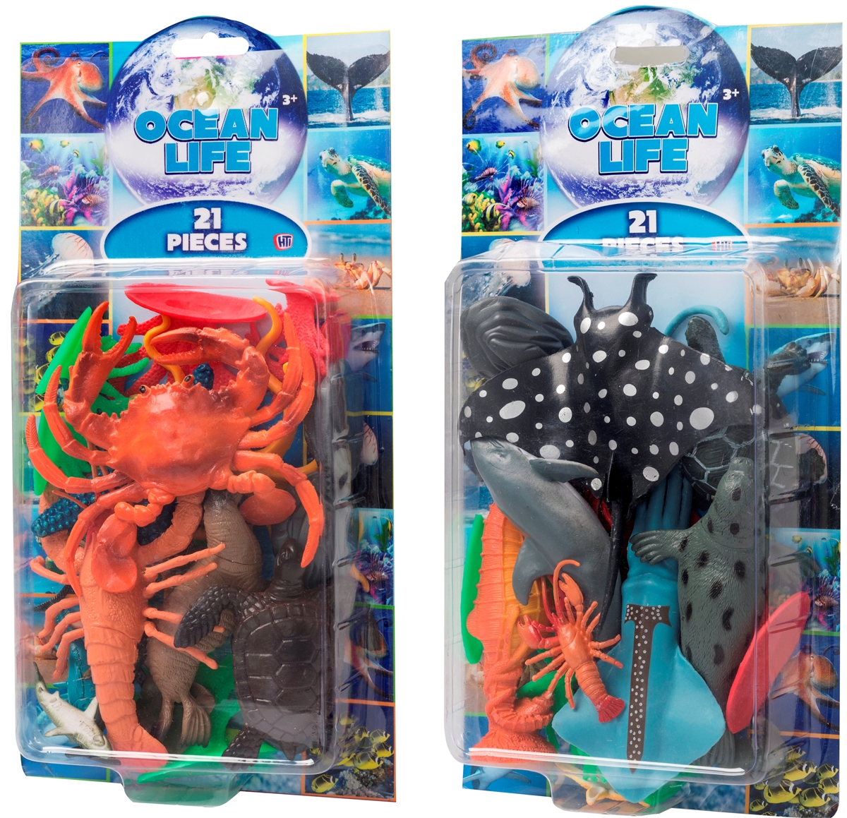 Ocean Life 21 Piece Sea Creature Set – Comaco Toys