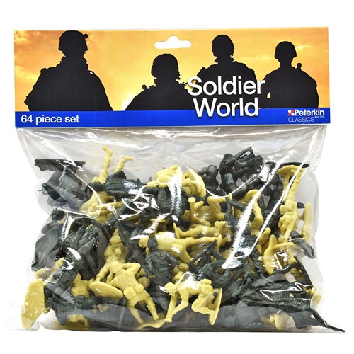 Packet of 64 Toy Soldiers – Comaco Toys