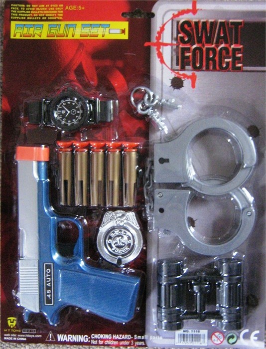 SWAT Force Toy Gun Play Set 45 Auto – Comaco Toys