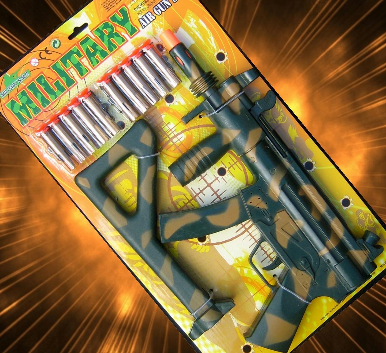 MP5 + Stock Army Dart Toy Gun – Comaco Toys