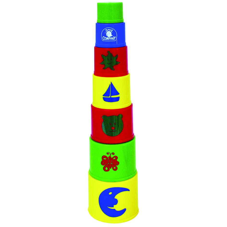 Stacking Fun Cups Toy Tower – Comaco Toys