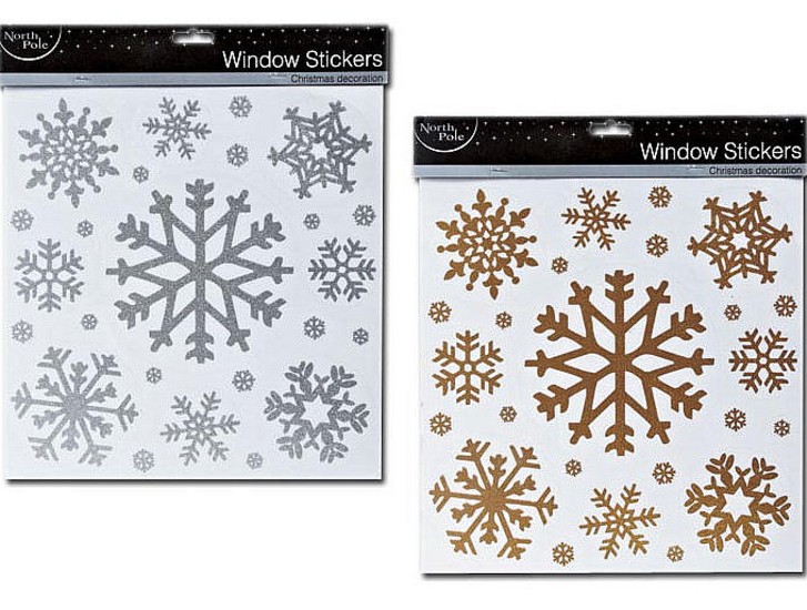 Snowflake Window Stickers – Comaco Toys