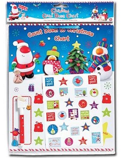 Count Down to Christmas Chart – Comaco Toys