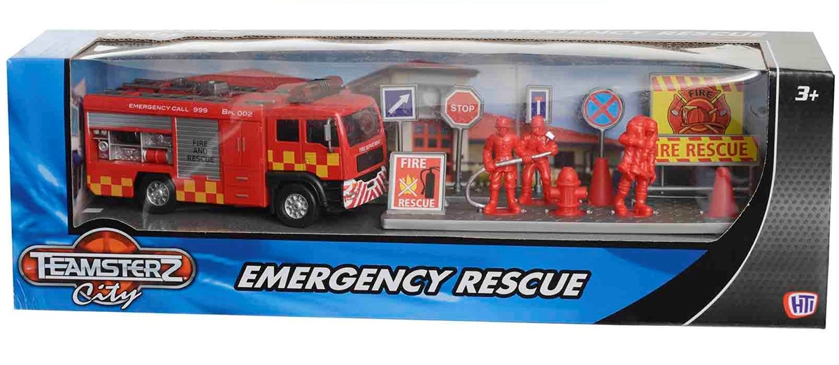 Emergency Rescue Fire Engine Set – Comaco Toys